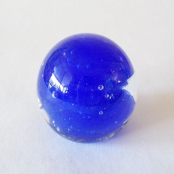 Kerry Glass Ireland | Art | Isle Of Wight Blue Glass Paperweight ...